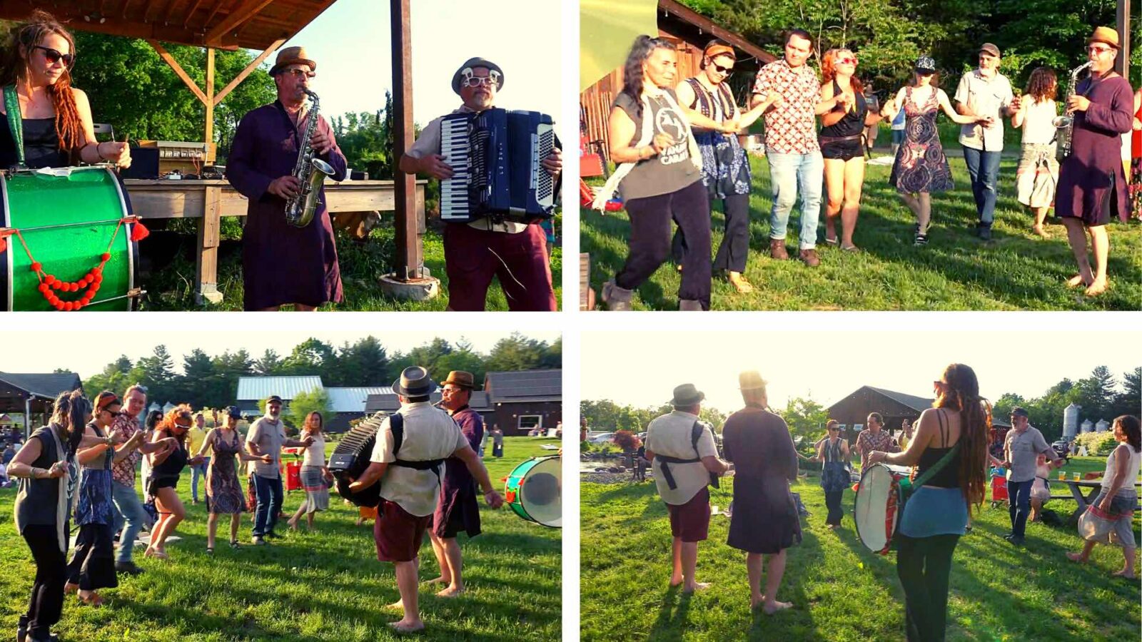 🎺 🌱 The Land Grows Music @ Seed Song Farm w/ Mac & Cheez + Balkan Dance ...